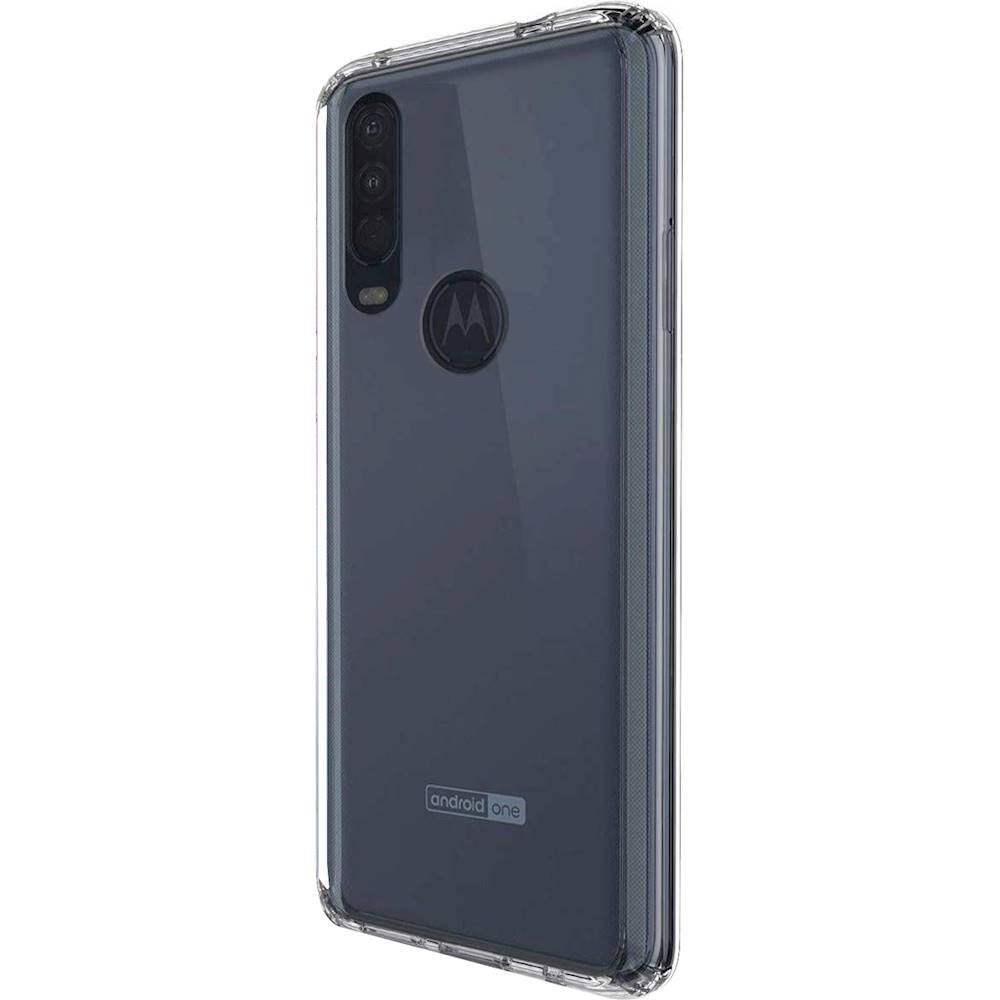 SaharaCase Crystal Protective Series Case for Motorola One Action Clear ...