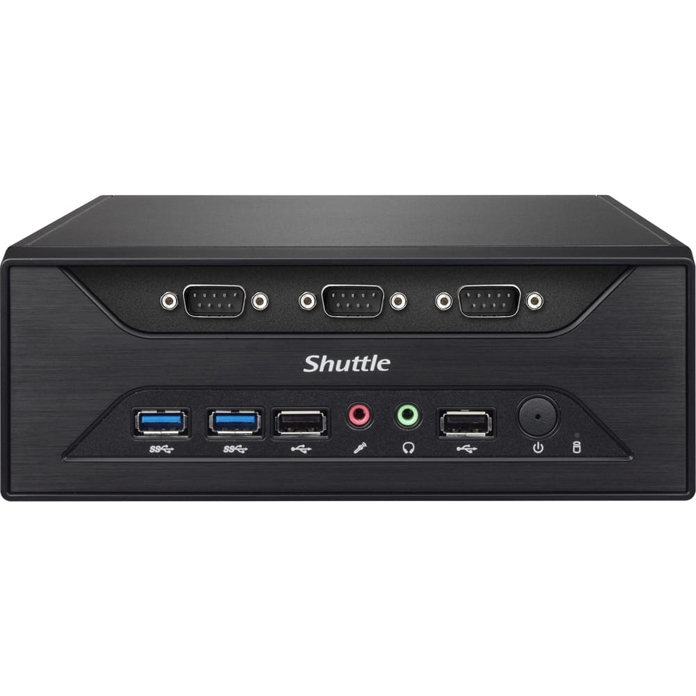 Best Buy: Shuttle XPC slim Barebone Desktop Intel Celeron Black XC60J
