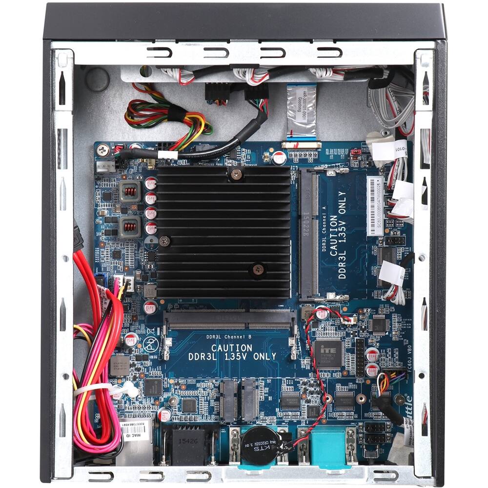 Best Buy: Shuttle XPC slim Barebone Desktop Intel Celeron Black XC60J