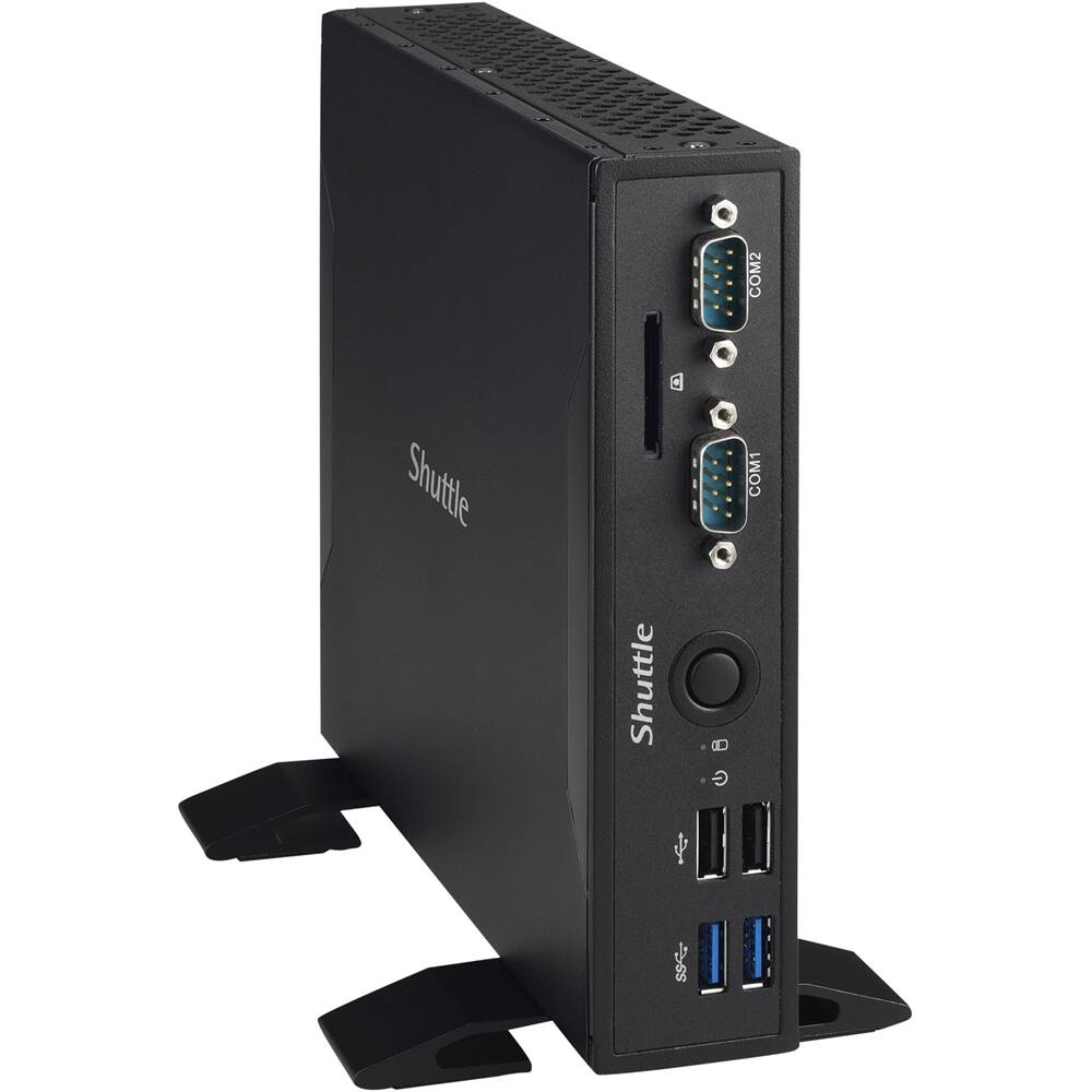 Best Buy: Shuttle XPC slim Desktop Intel Celeron Black DS67U