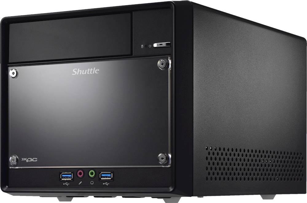 Shuttle XPC Cube SH310R4 V2 Barebone Desktop Black SH310R4V2 - Best Buy