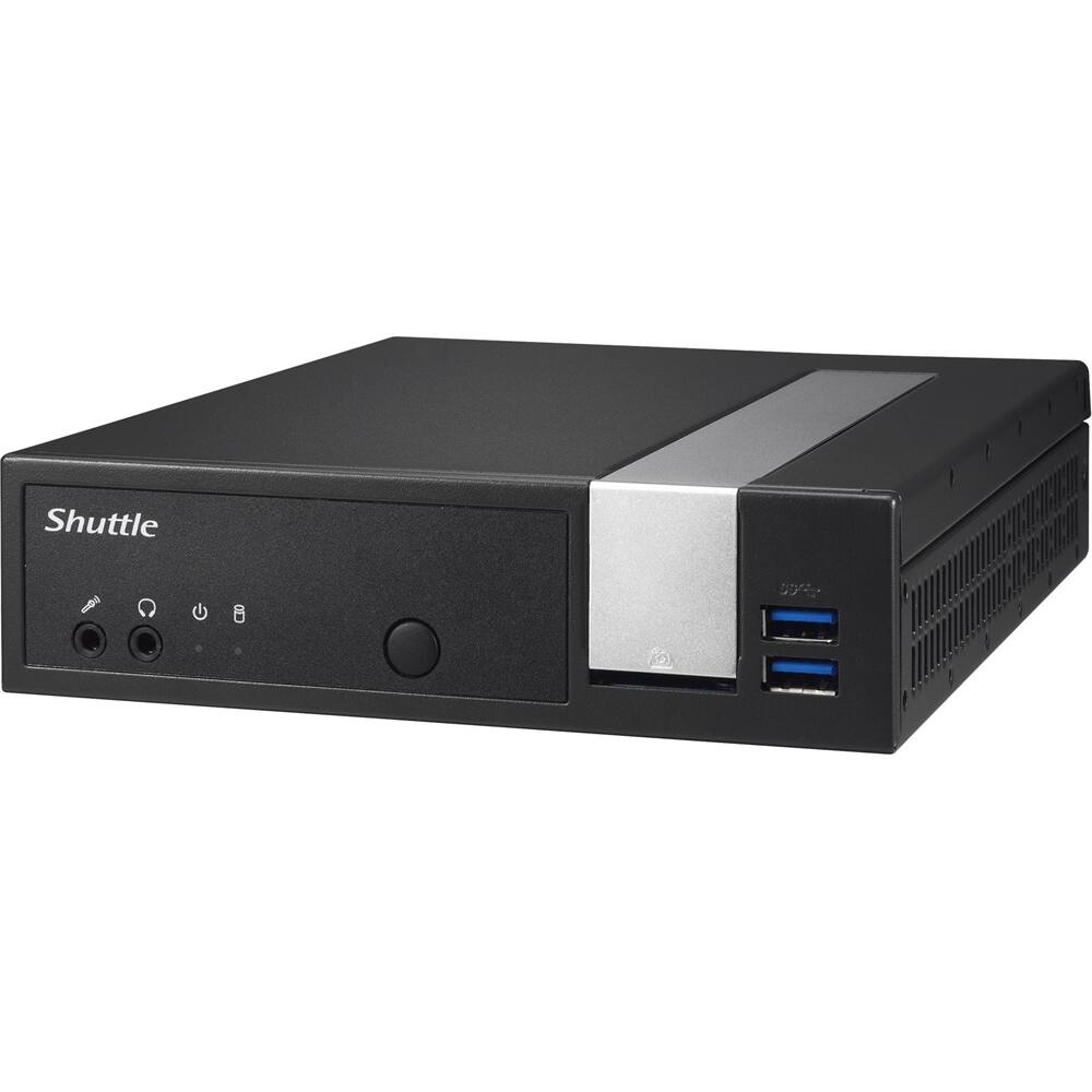 Best Buy: Shuttle XPC Slim DL10J Barebone Desktop Intel Celeron Black DL10J