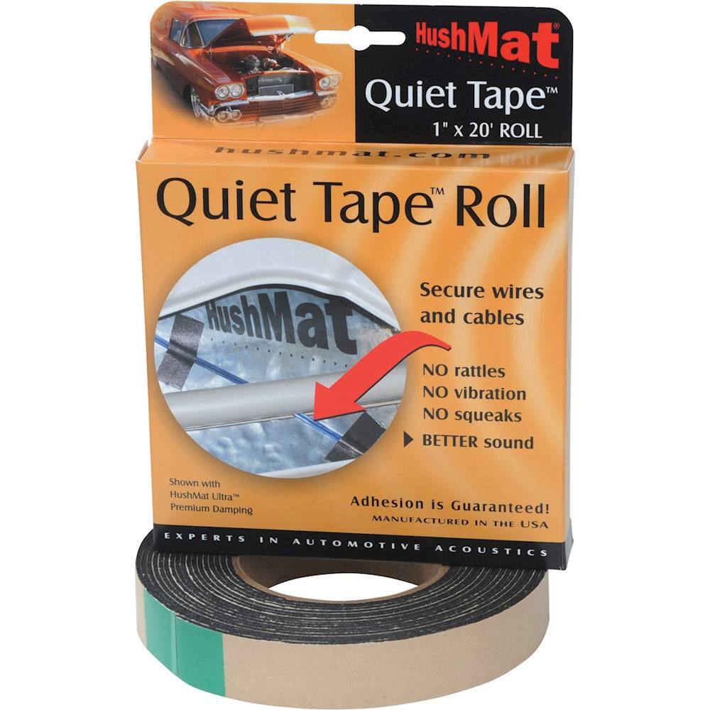 HushMat Quiet Tape Shop Roll, 1 In. x 20 Ft Black 30300 - Best Buy