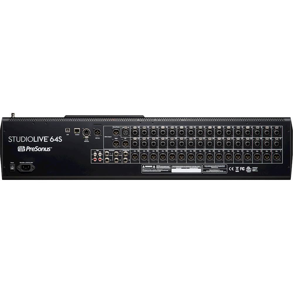 PreSonus StudioLive 64S Series III 64 Channel Digital Mixer Black/Gray ...