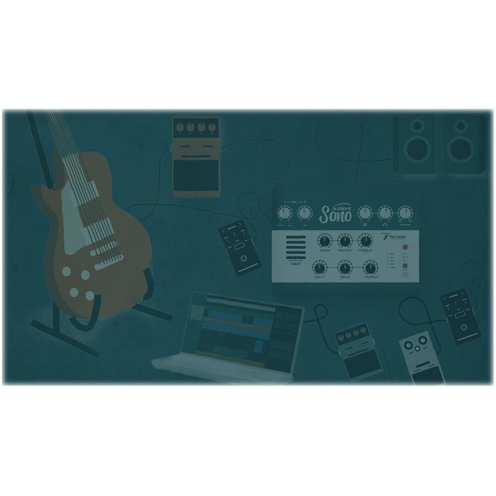 Best Buy: Audient USB Audio Interface Blue/White SONO