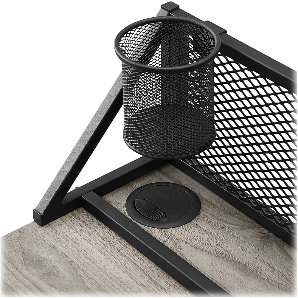 Customer Reviews: Walker Edison 42" Modern Industrial Mesh Back Cubby ...