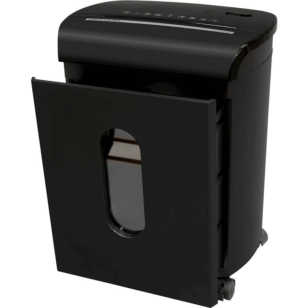 Best Buy: Sentinel 16-Sheet Microcut CD/DVD/Paper Shredder Black FM160P