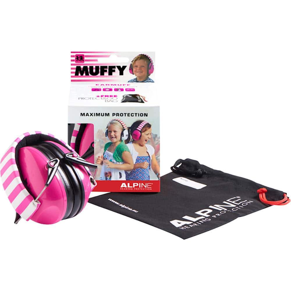 Best Buy: Alpine Hearing Protection Muffy Earmuffs Pink 111.82.321