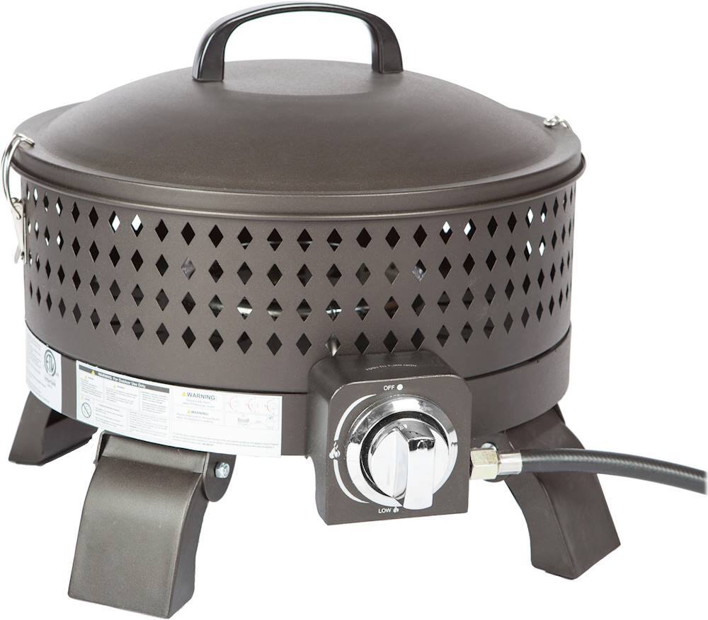 Fire Sense Sporty Campfire Portable Fire Pit LPG Gas 60000 BTU Outdoor ...