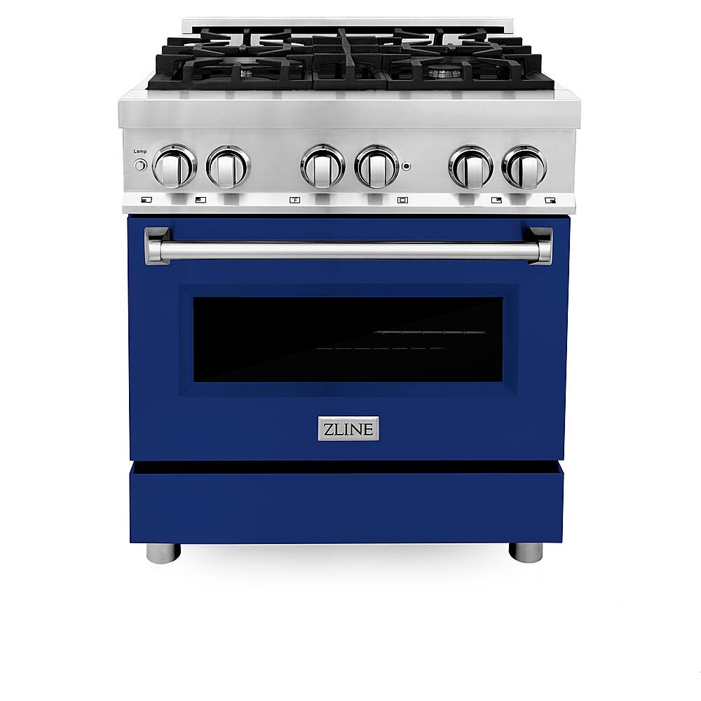 ZLINE Professional 4 Cu. Ft. Freestanding Dual Fuel Convection Range ...