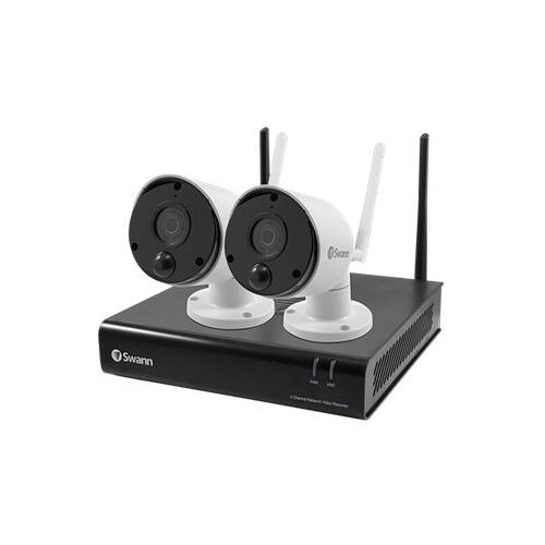 Best Buy: Swann 4-Channel, 2-Camera Indoor/Outdoor Wireless 1080p NVR ...