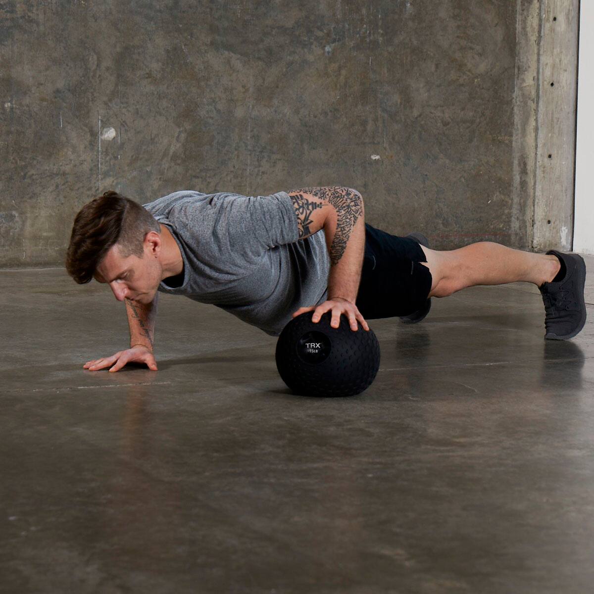 Best Buy: TRX 20-lb. Slam Ball Black EXSLBL-20