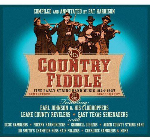 Various Artists Country Fiddle: Fine Early String Band Music 1924 1937 ...