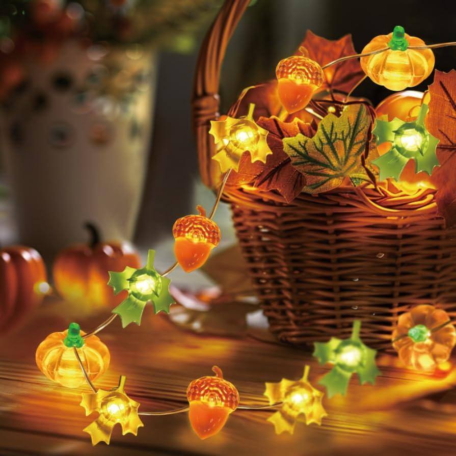 Paradigms Interiors Decorations Thanksgiving For Home 10ft 30 Led ...