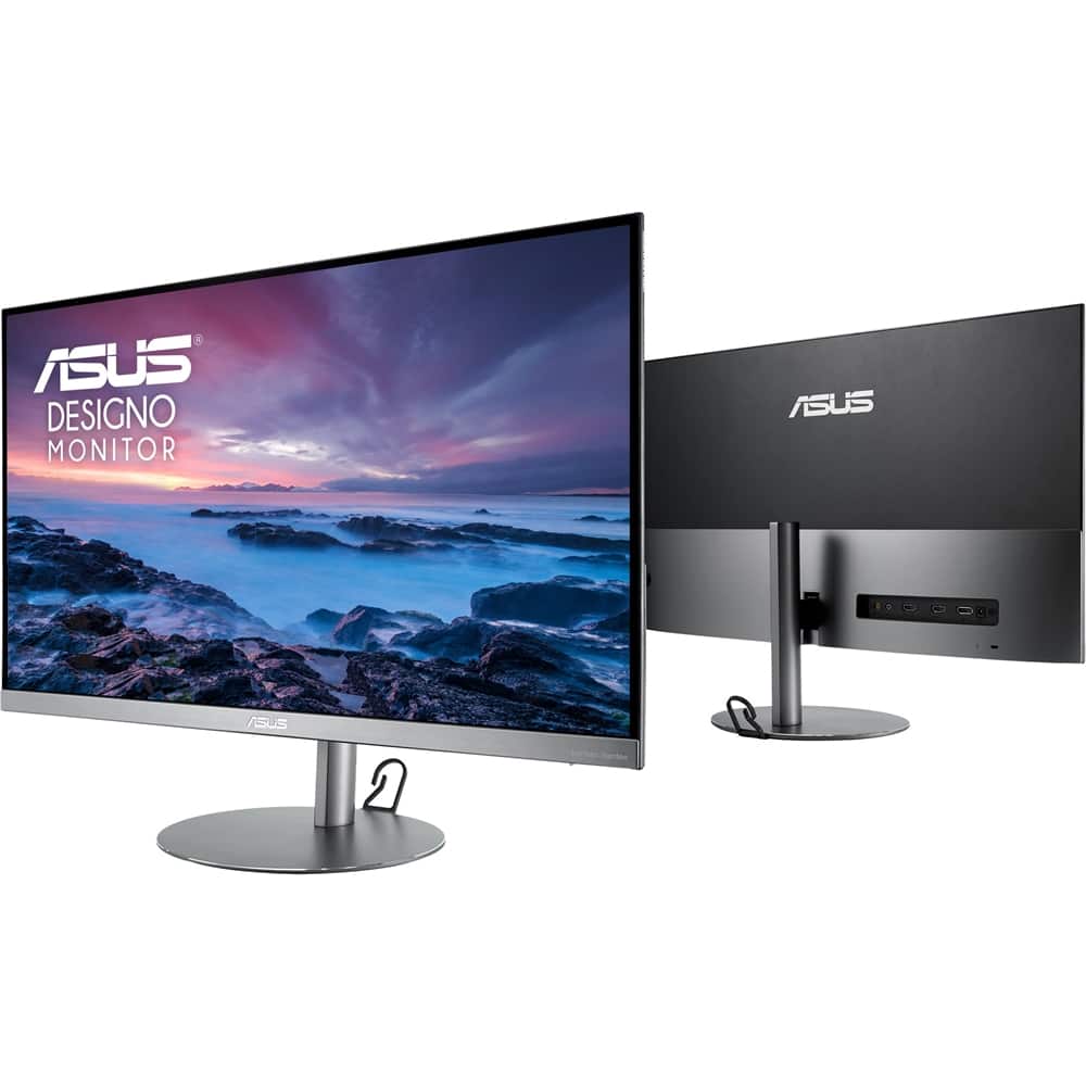 Best Buy: ASUS Designo 27" IPS LED QHD Monitor Gray MZ27AQL