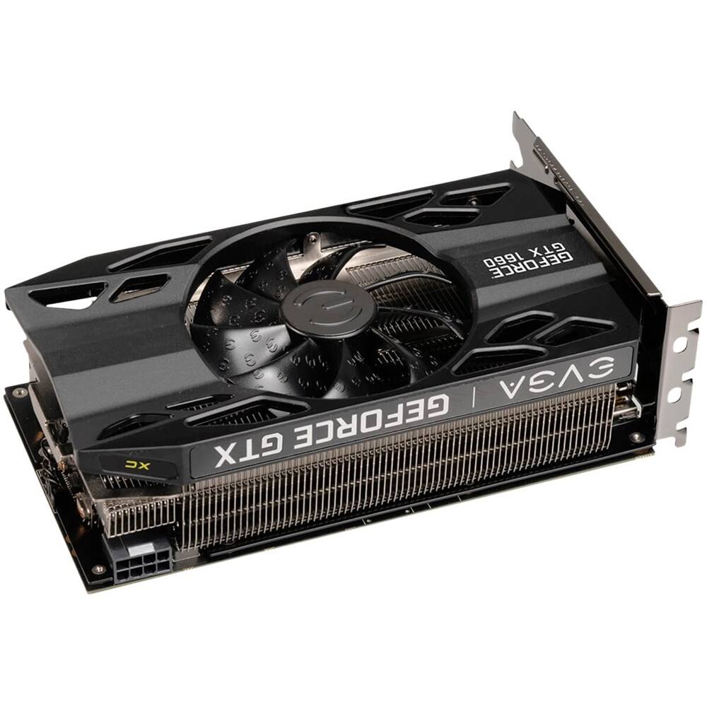 Best Buy: EVGA XC GAMING NVIDIA GeForce GTX 1660 6GB GDDR5 PCI Express 3.0 Graphics Card Black ...
