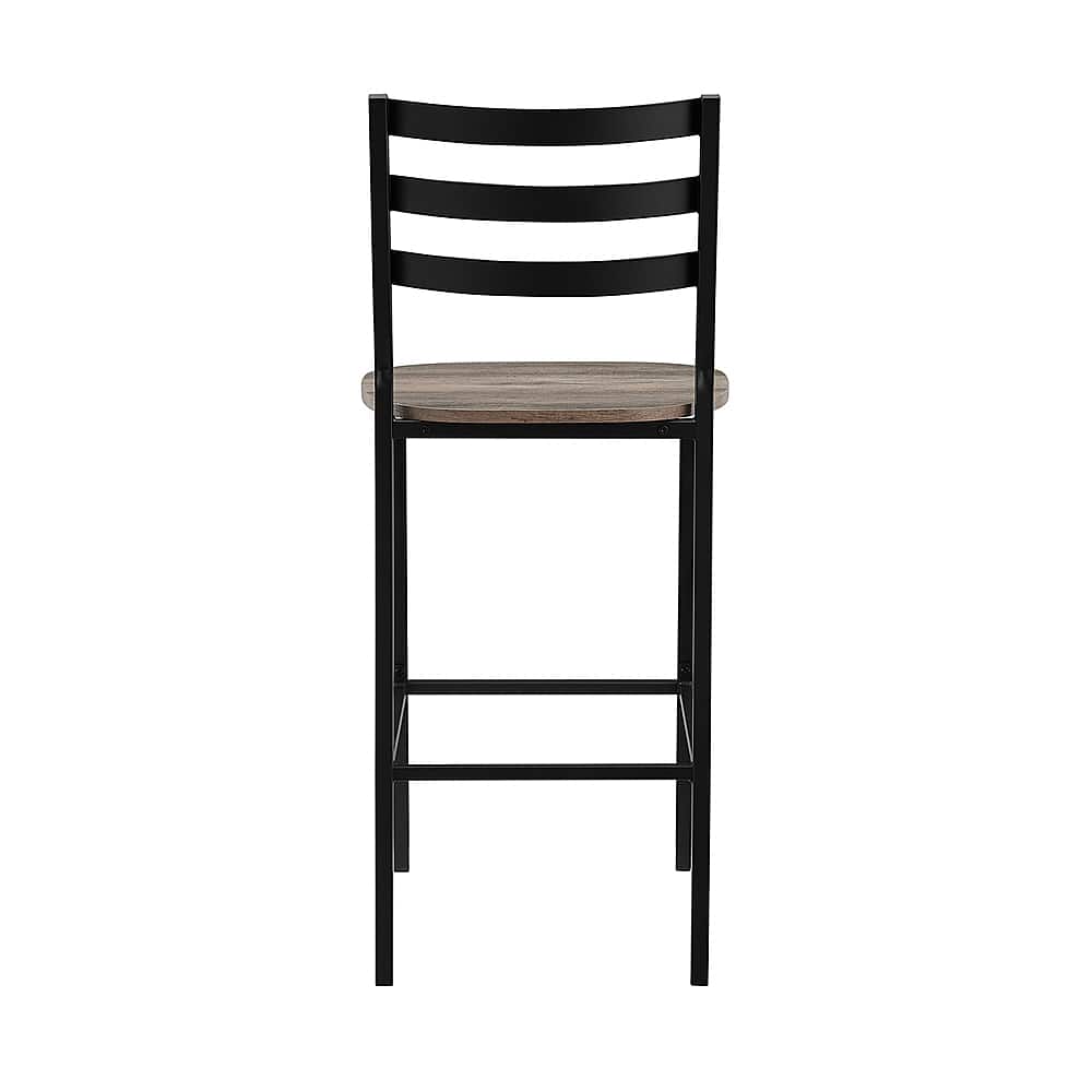 Questions and Answers: Walker Edison Industrial Slat-Back Counter Stool ...