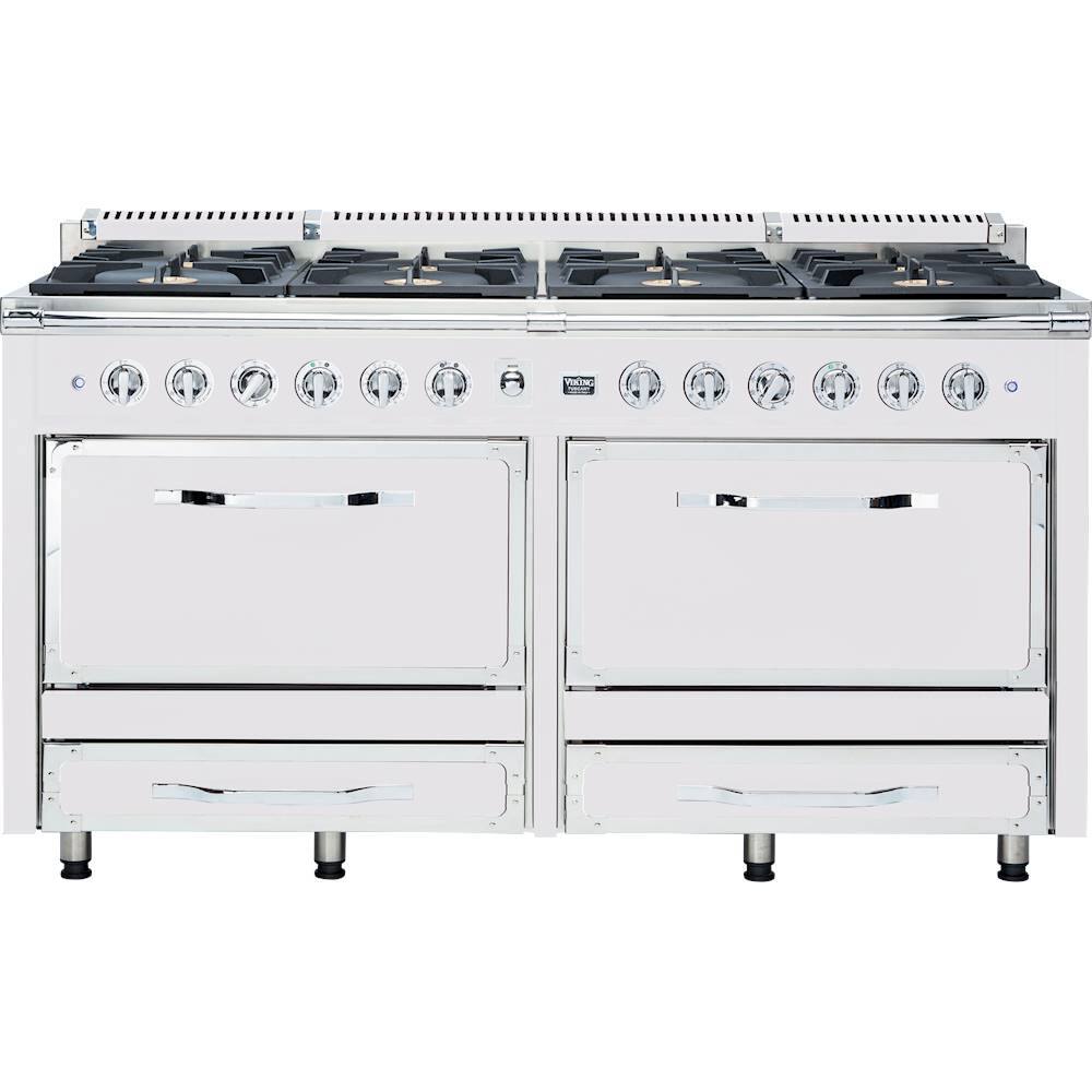 Best Buy: Viking Tuscany Freestanding Double Oven Dual Fuel True ...