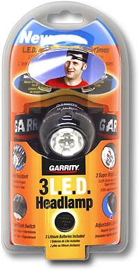 Best Buy: Garrity 3-LED Headlamp with Adjustable Headband K007GST04L