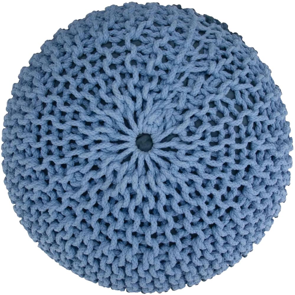 Best Buy: Simpli Home Nikki Round Contemporary Polystyrene/Knitted ...
