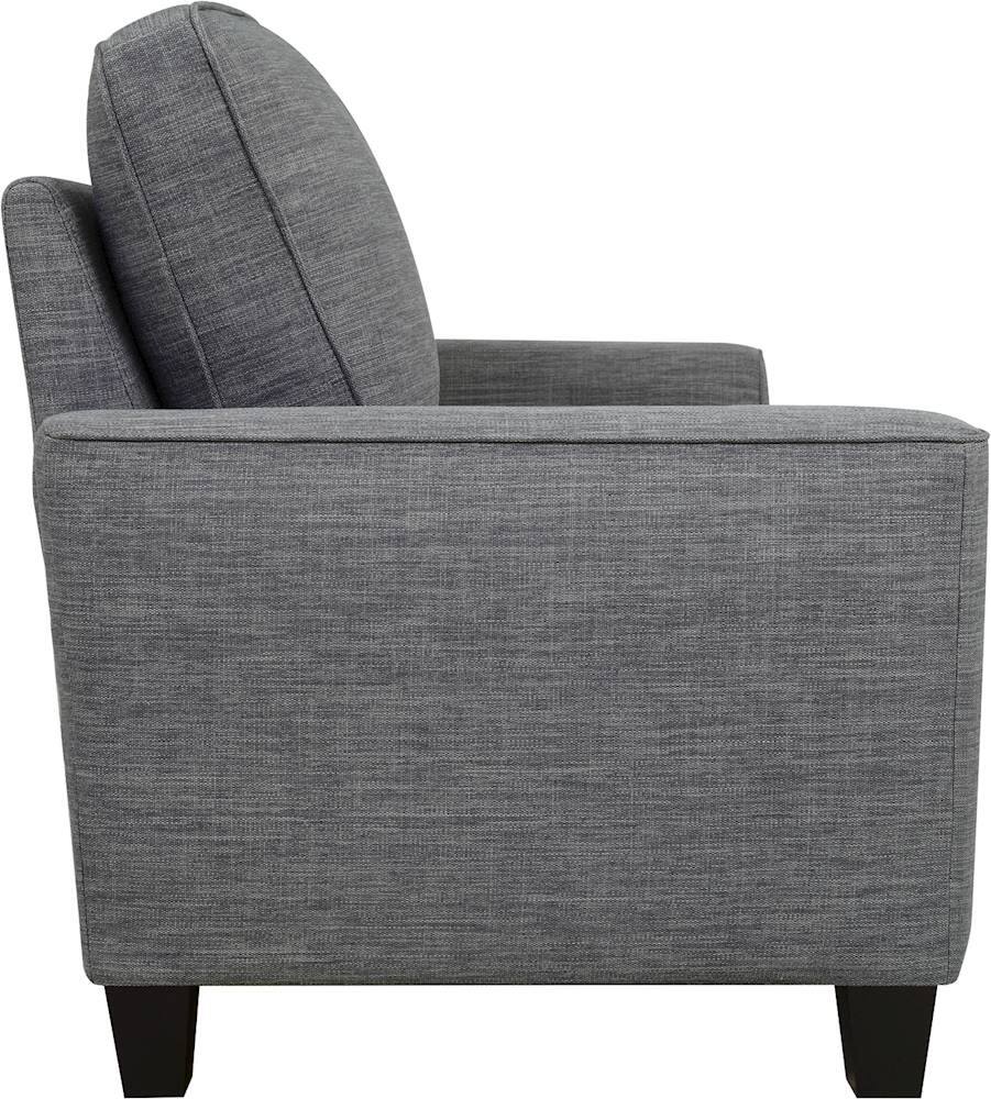 Best Buy: Serta Astoria 3-Seat Fabric Sofa Light Gray UPH200078