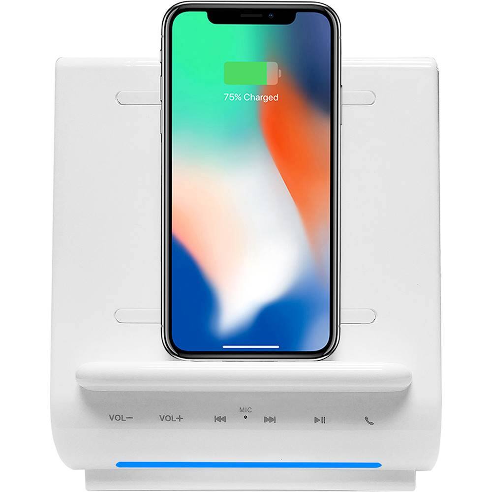 Best Buy: Azpen DockAll Powered Wireless Speaker (Each) White 21725VRP