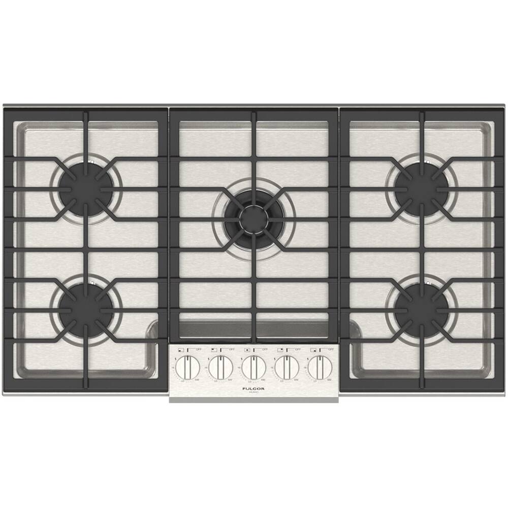 Best Buy: Fulgor Milano Distinto 36" Gas Cooktop with 5 Burners ...