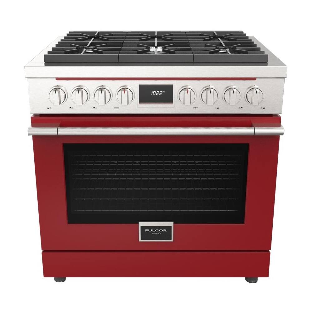 Best Buy: Fulgor Milano Professional Door Kit for Ranges Glossy Red ...