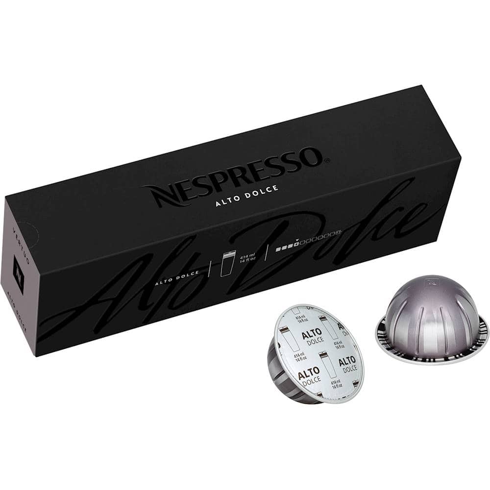 Best Buy: Nespresso VertuoLine Melozio, Elvazio, and Alto Dolce Coffee ...