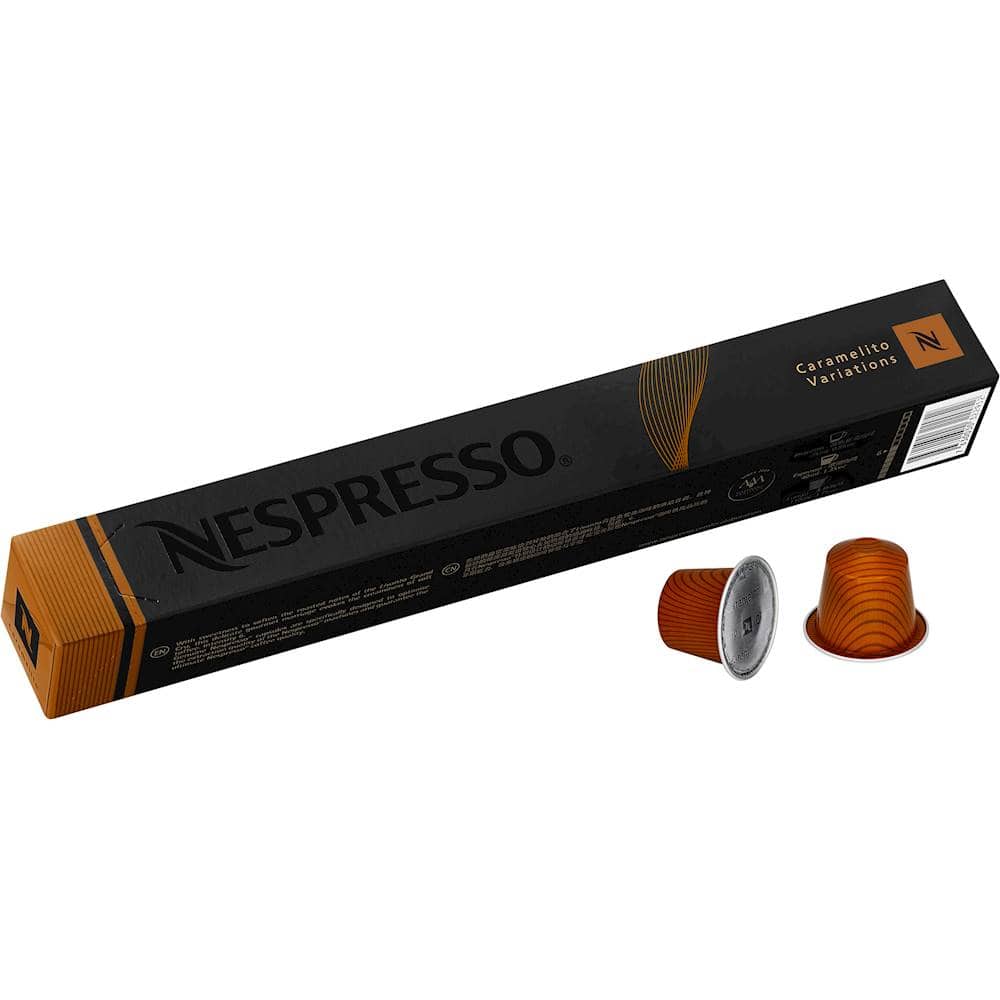 Best Buy: Nespresso Original Flavored Espresso Pack Coffee Pods (50 ...