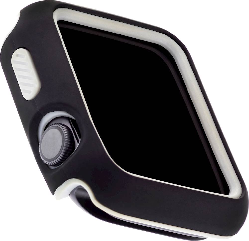 Best Buy: WITHit Bumper Case for Apple Watch® 42mm (2-Piece) Black/Gray ...
