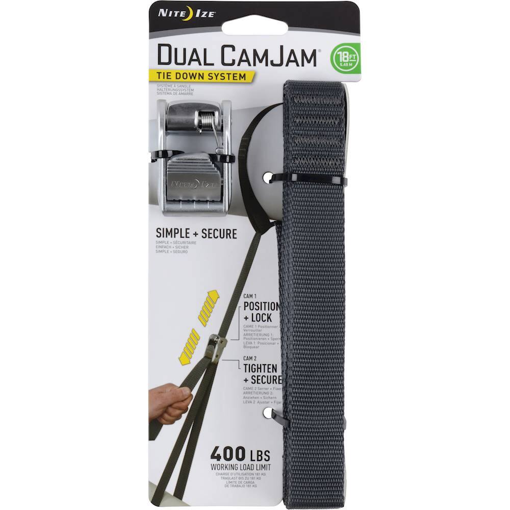 Best Buy: Nite Ize Dual CamJam Tie Down System CJD18-09-R3