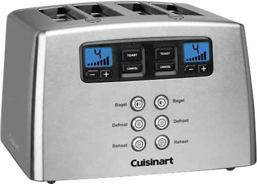 Cuisinart Touch to Toast 4 Slice Toaster Stainless Steel CPT-440P1 ...
