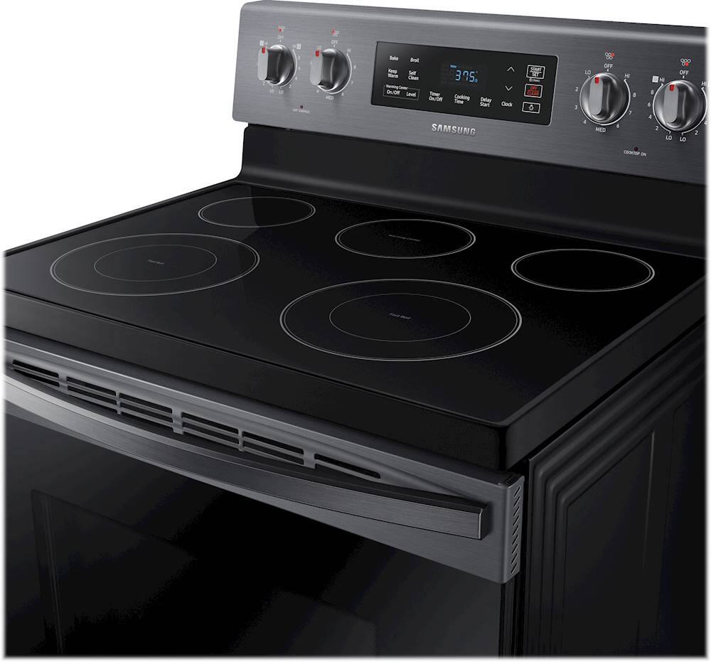 Samsung 5.9 cu. ft. Freestanding Electric Range with Self-Cleaning ...