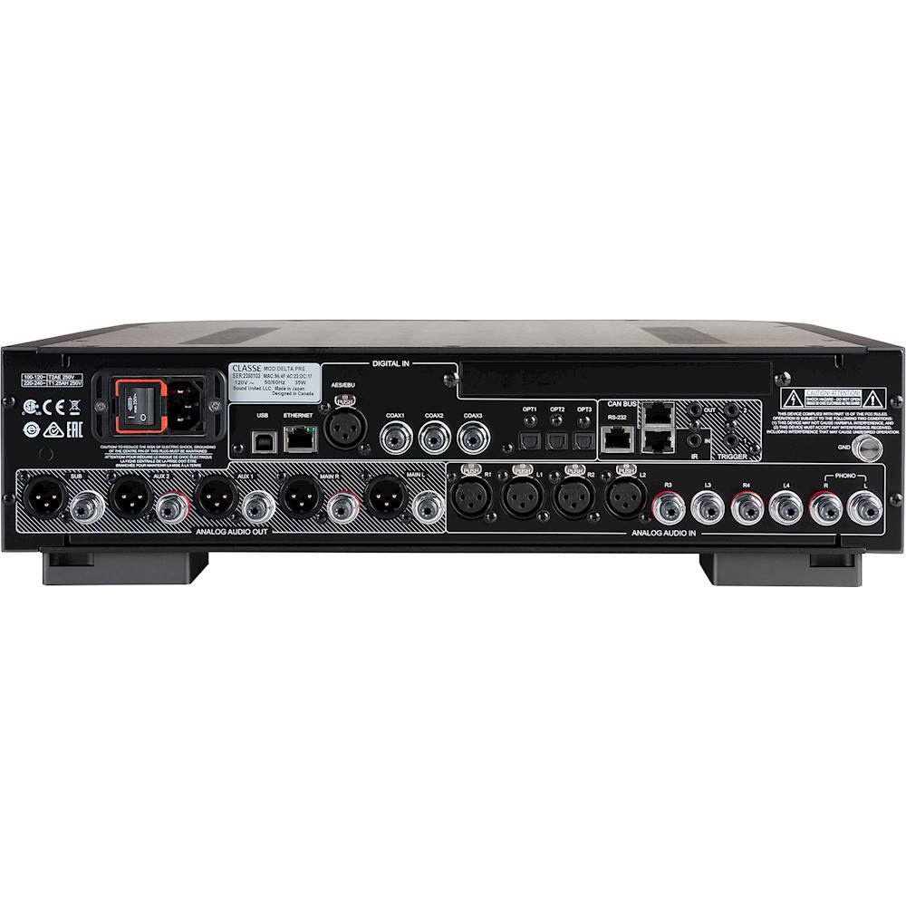 Best Buy: Classe Delta PRE Preamp with DAC Architectural Gray And Black ...