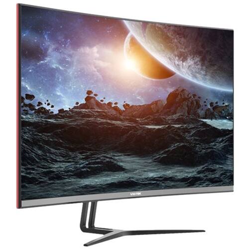 Best Buy: Viotek 32" LED Curved QHD FreeSync Monitor Black GN32DB