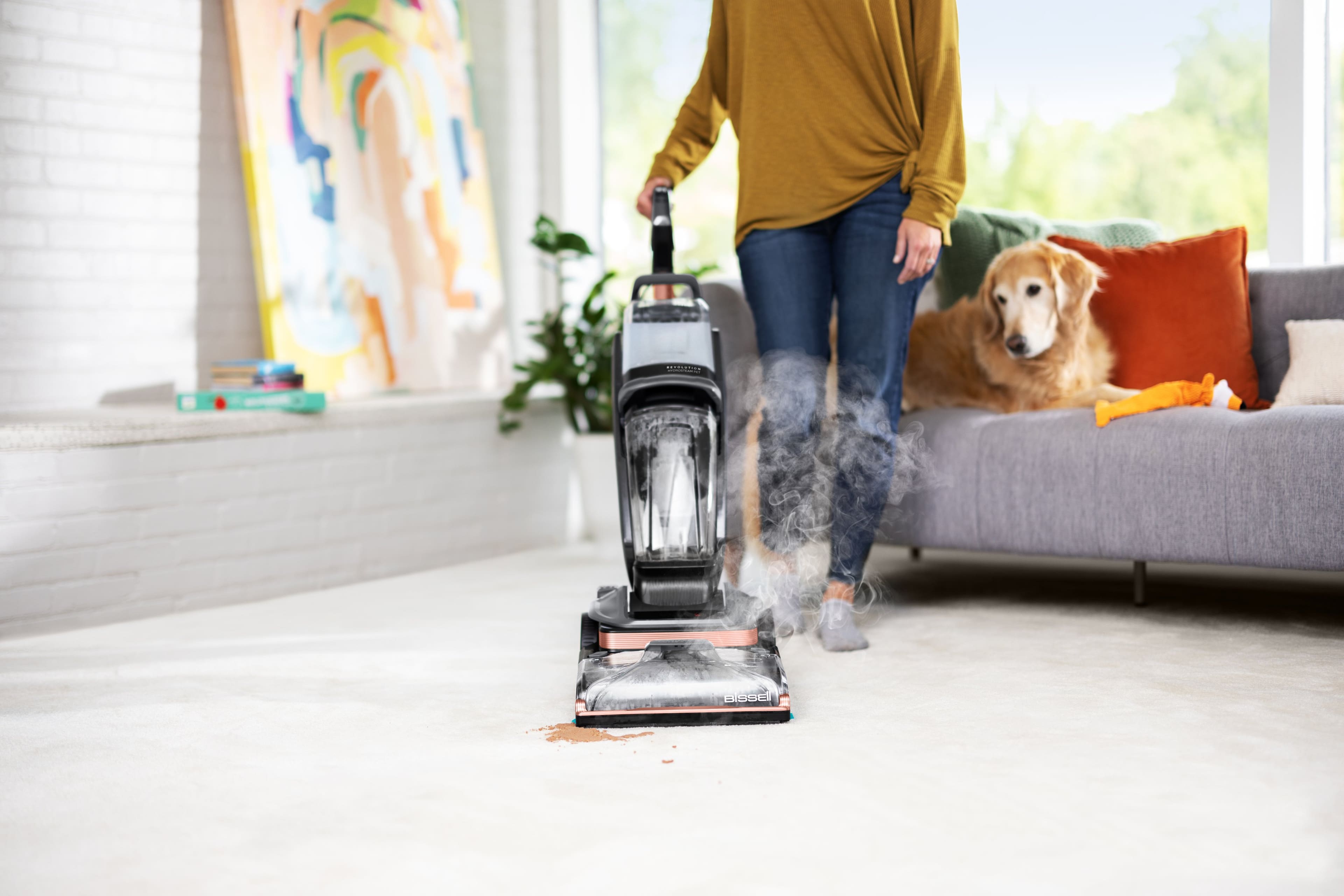 Customer Reviews: BISSELL Revolution Hydrosteam Pet Corded Upright Deep ...