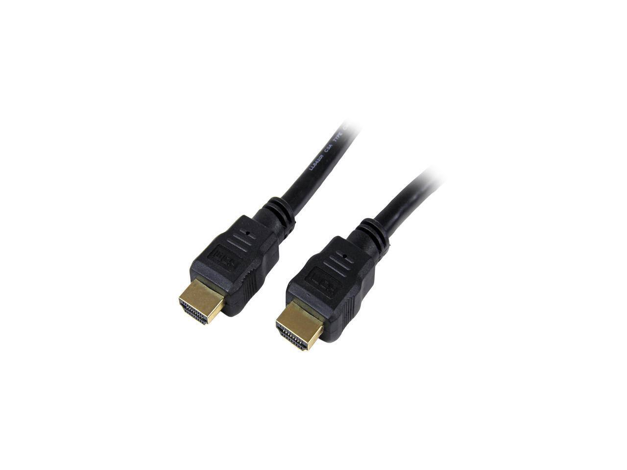 StarTech.com HDMM1M 1m HDMI Cable – 4K Ultra HD, HDMI M/M, Gold Plated ...