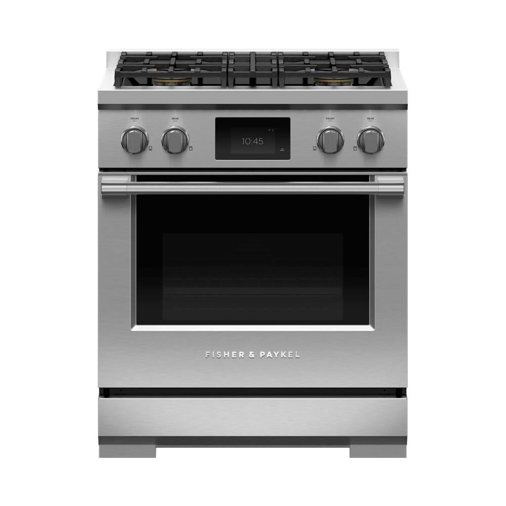 Fisher & Paykel Professional 4 Cu. Ft. Freestanding Dual Fuel True ...