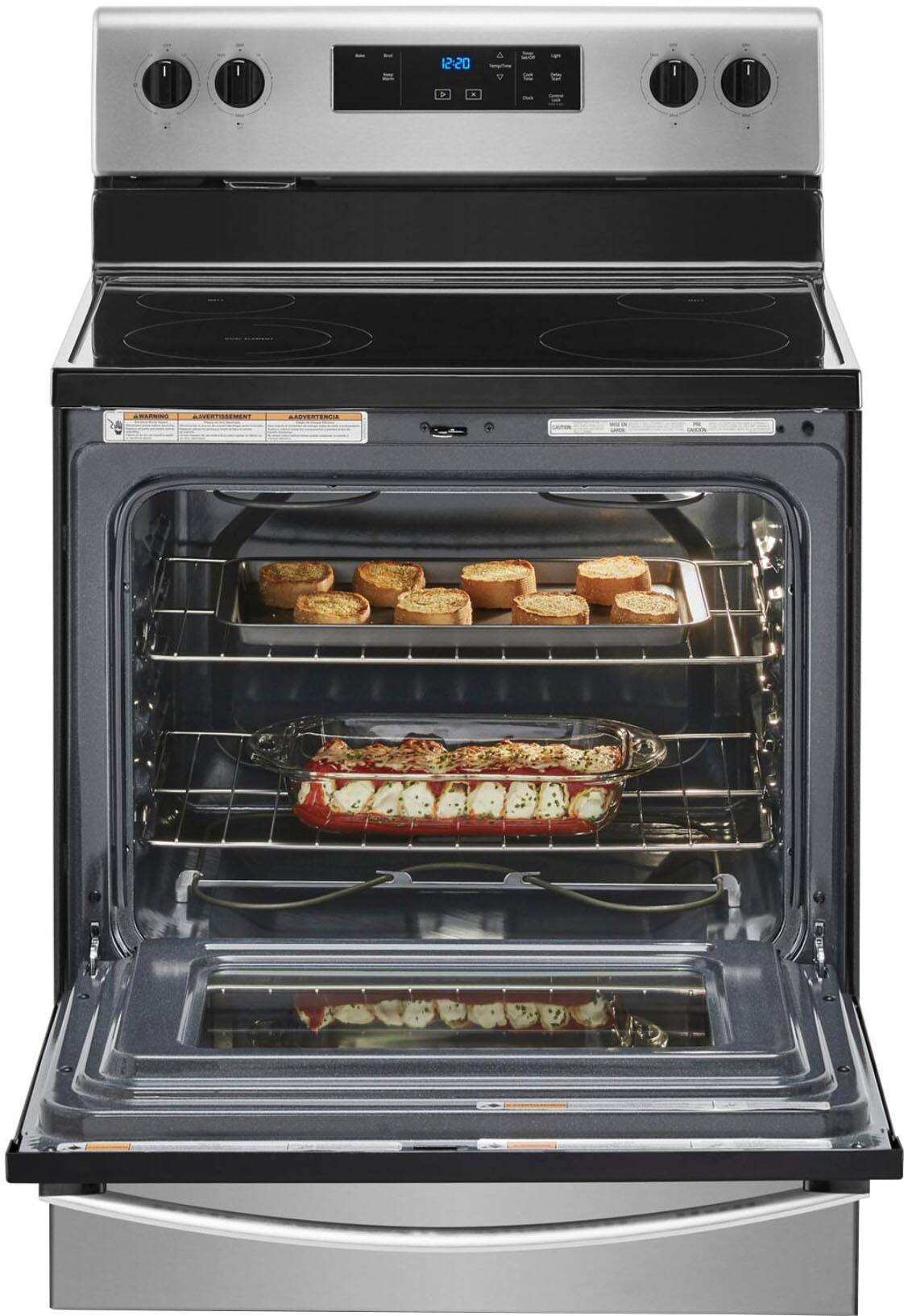 Whirlpool 5.3 Cu. Ft. Freestanding Electric Range with Keep Warm ...