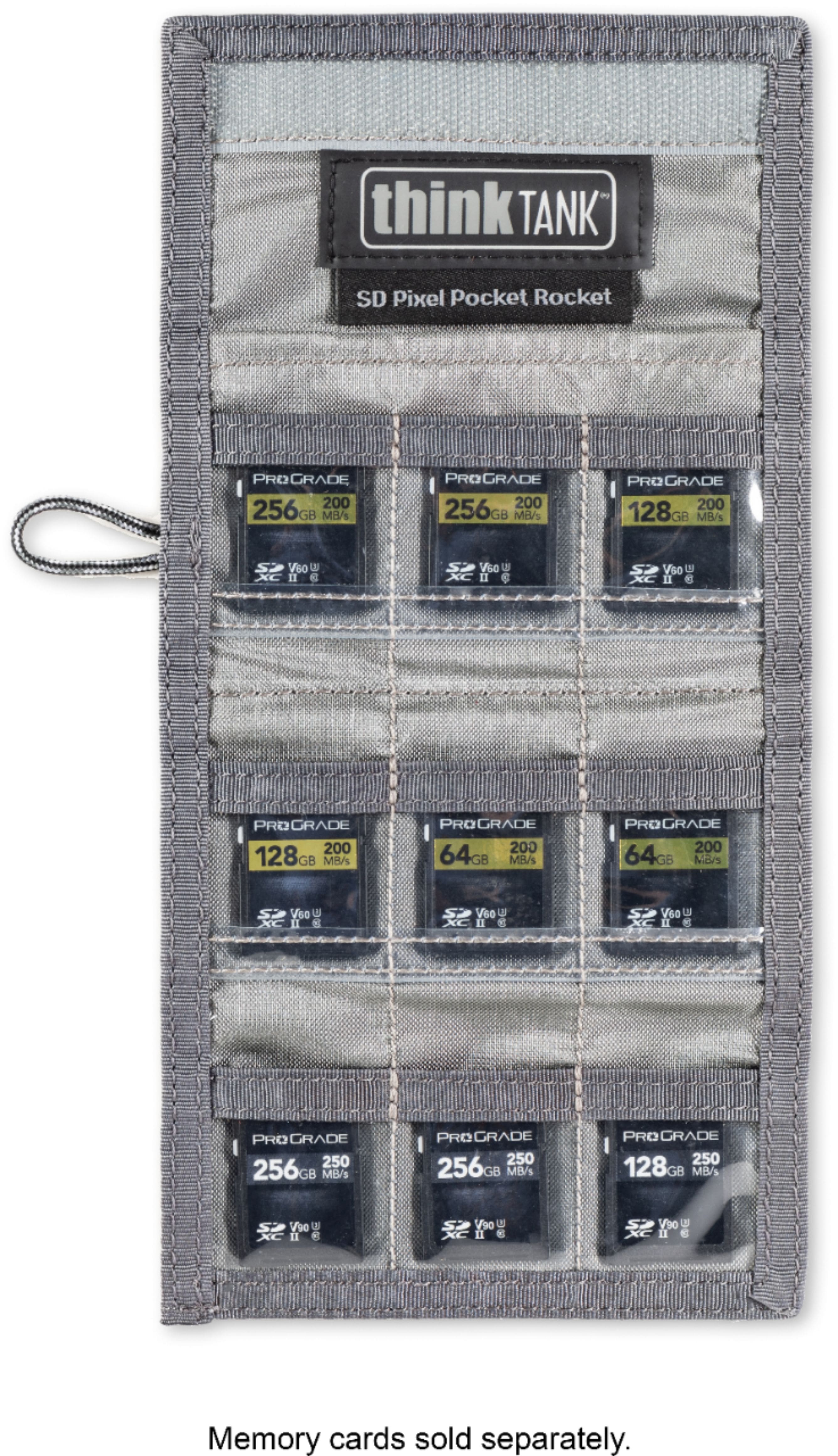 Best Buy: thinkTank SD Pixel Pocket Rocket Memory Card Wallet Black 740219