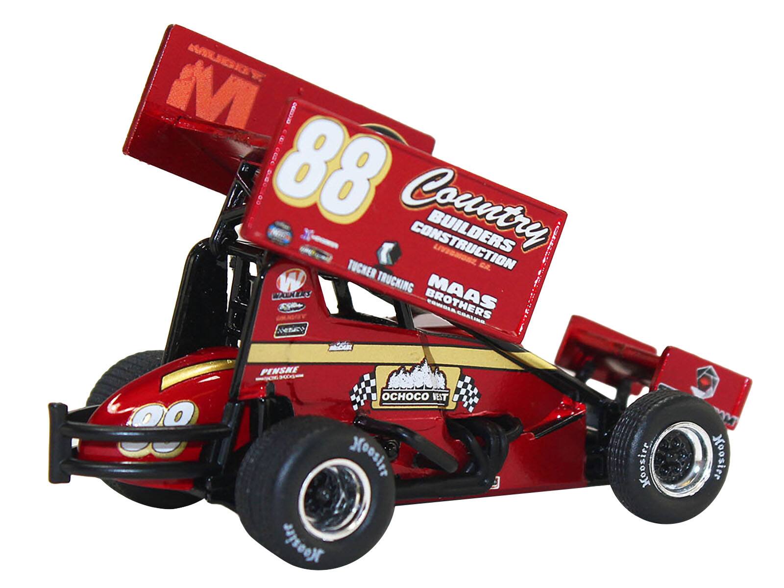 ACME Winged Sprint Car #88 Austin McCarl Country Builders Construction ...