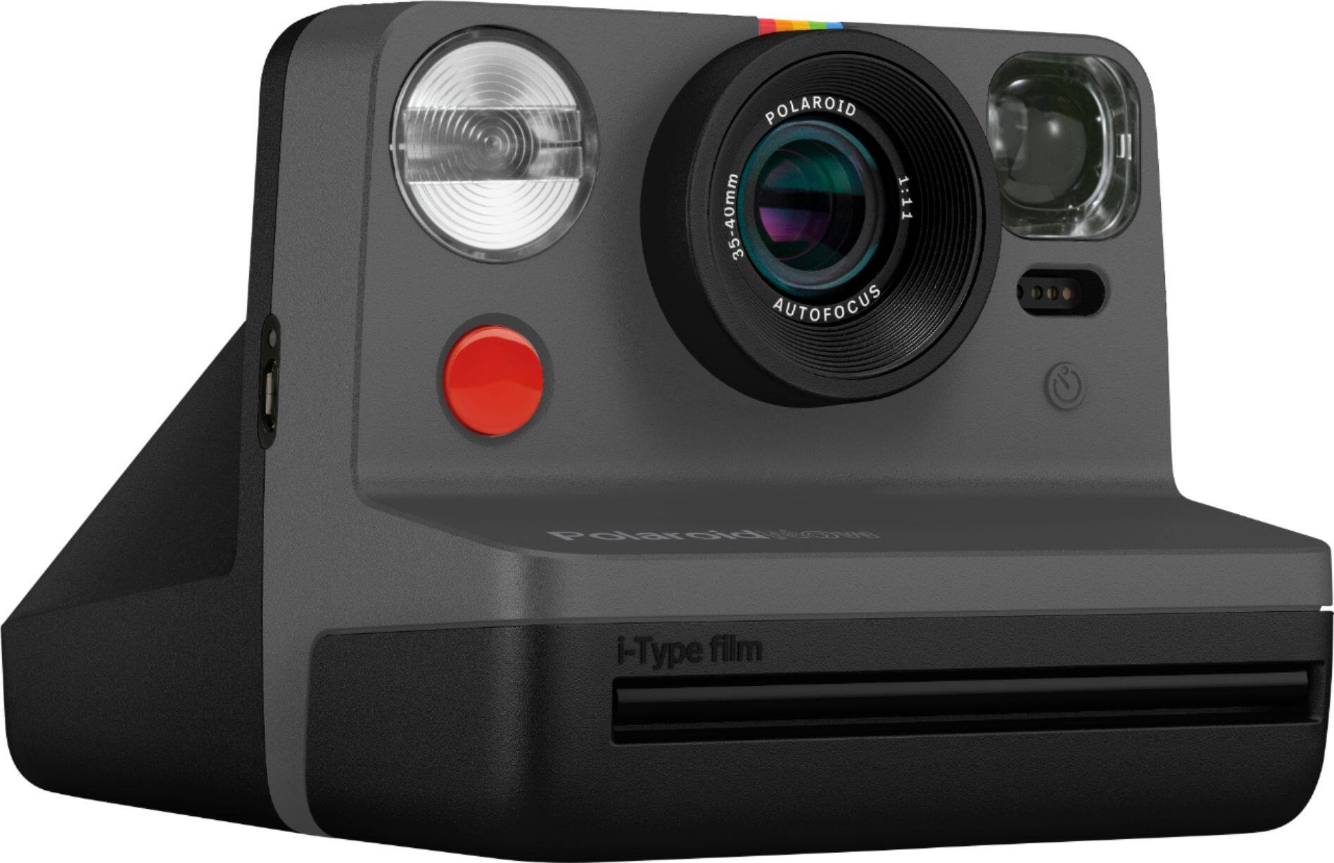 Questions and Answers: Polaroid Now Instant Film Camera Black 9028 ...