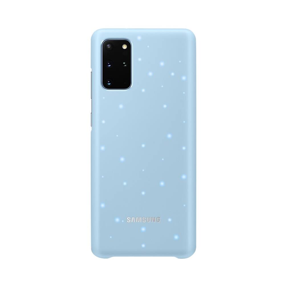 Best Buy: Samsung LED Back Cover Case for Galaxy S20+ and S20+ 5G Blue ...