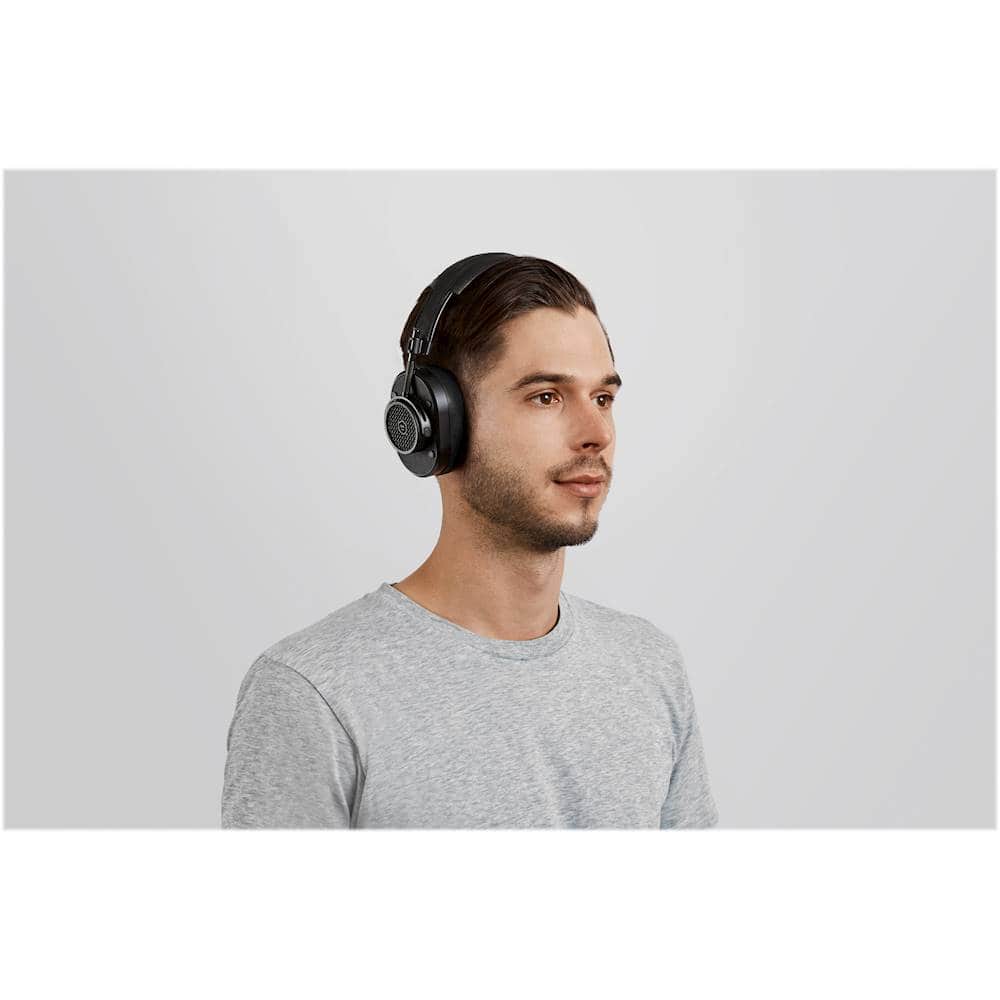 Best Buy: Master & Dynamic MH40 Wireless Over-the-Ear Headphones Black ...