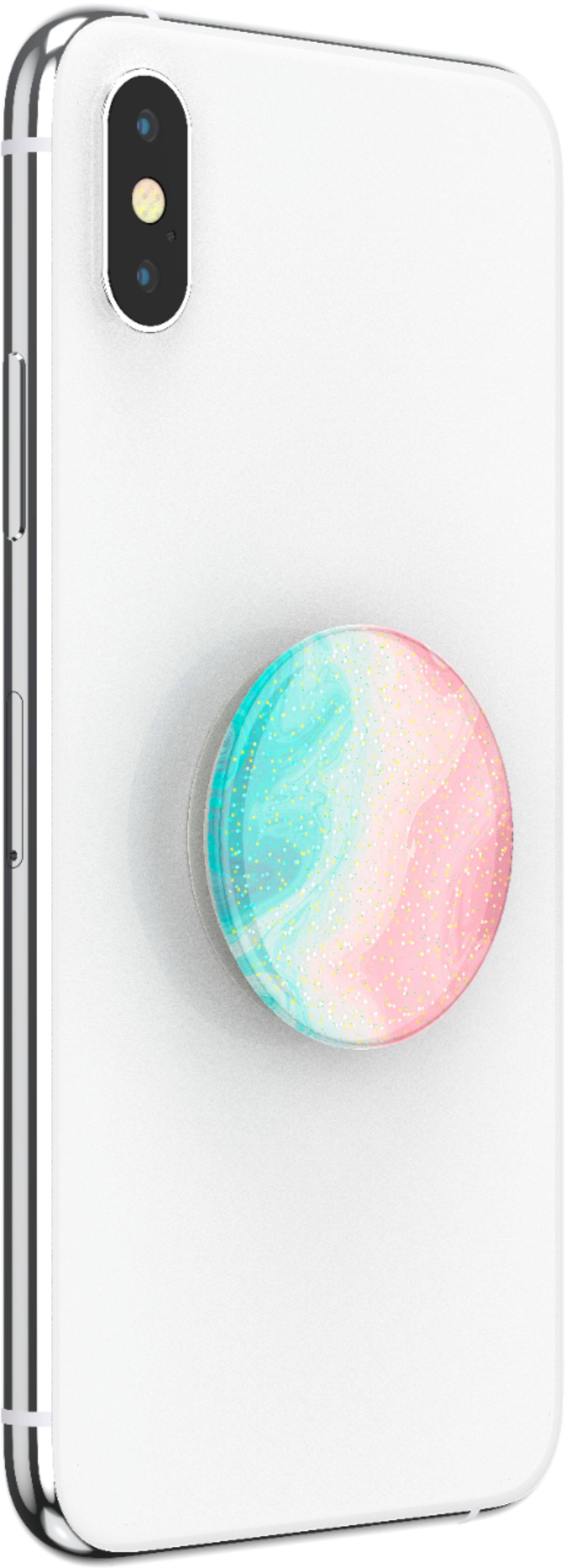 Best Buy: PopSockets PopGrip White/Pink/Blue 802467
