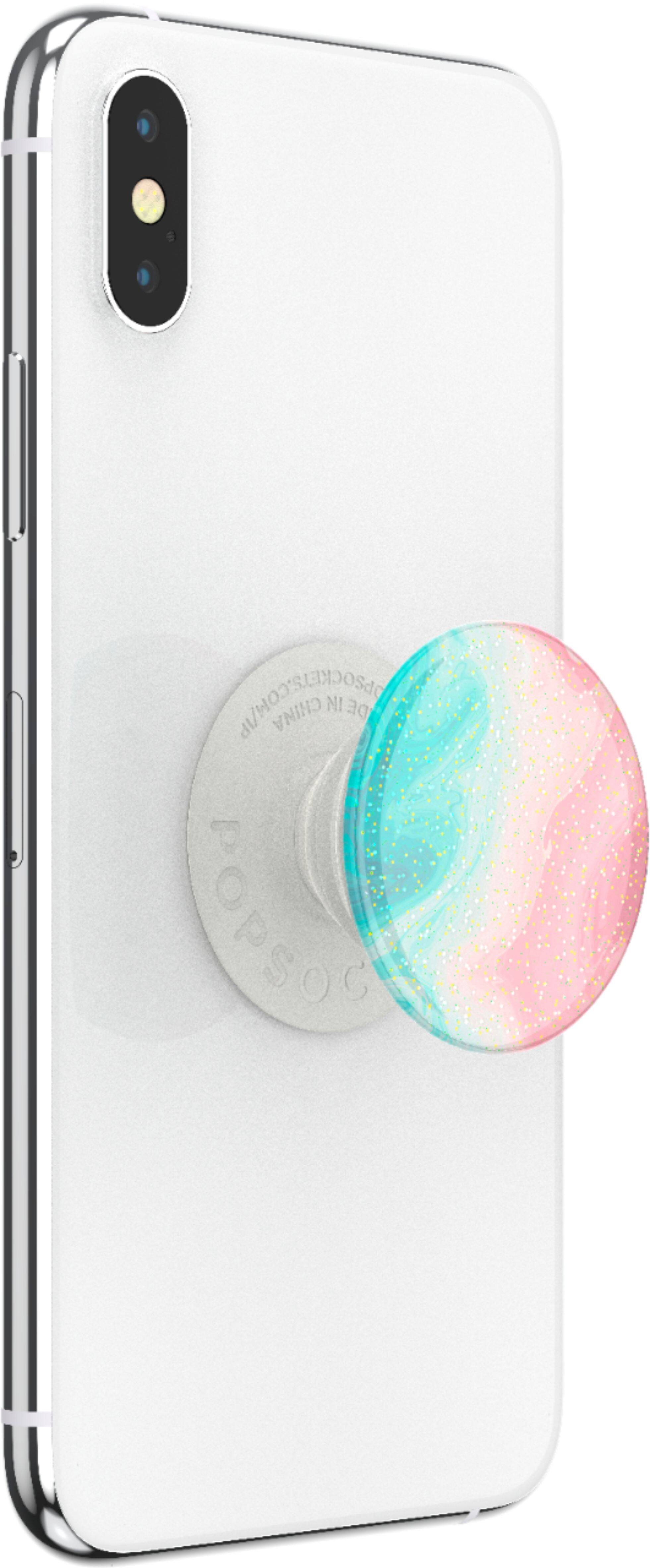 Best Buy: PopSockets PopGrip White/Pink/Blue 802467
