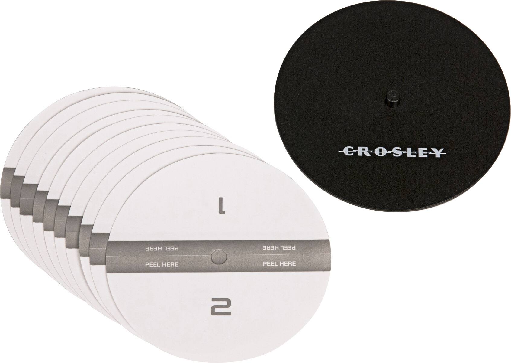 Crosley Vinyl Record Label Protectors (10-Pack) - Clear International ...