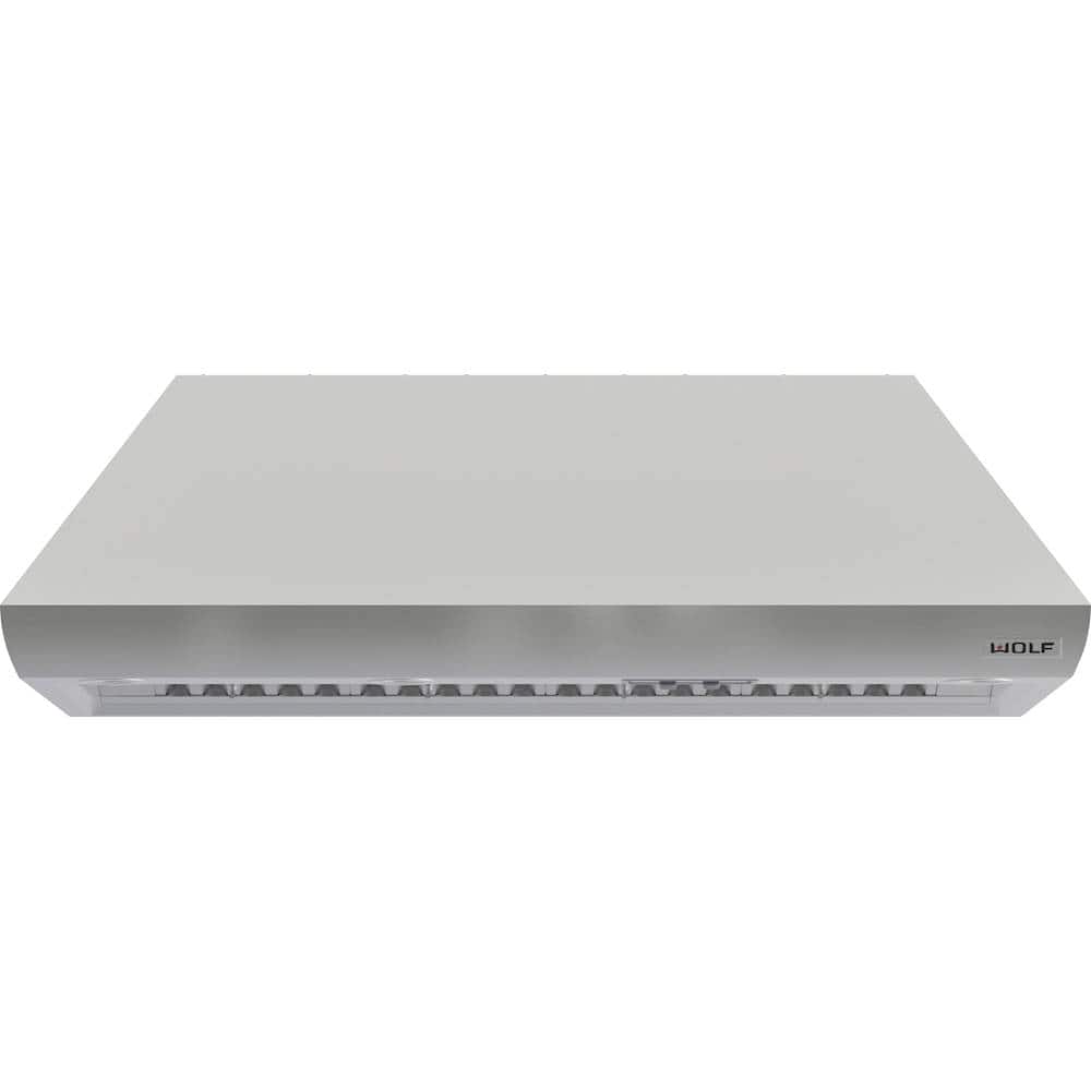 Best Buy: Wolf 54 inches Externally Vented Island Range Hood Stainless ...