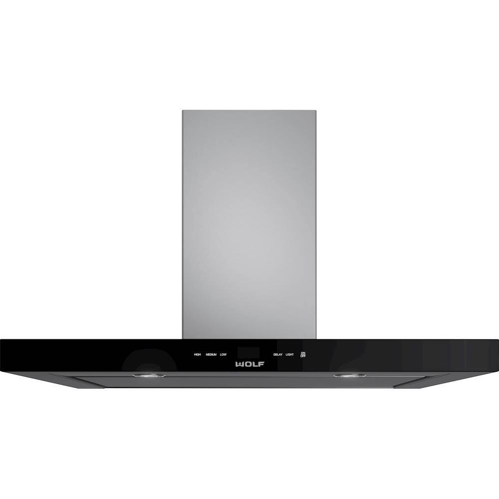 Wolf 36 inches Externally Vented Wall Range Hood Black VW36B - Best Buy